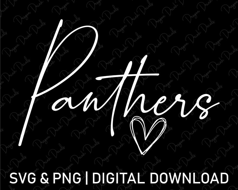 Panthers Svg, Heart Svg, Sports Svg, Basketball Svg, Baseball Svg ...