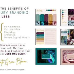 SAVE 25% Vintage Brand Color Palette Bundle Canva Color Palettes With ...