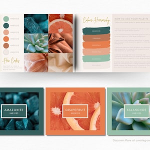 Luxury Brand Color Palette | Canva Colour Palette With Hex Codes ...