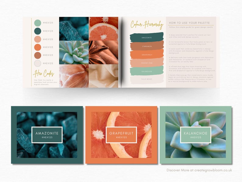 Luxury Brand Color Palette | Canva Colour Palette With Hex Codes ...