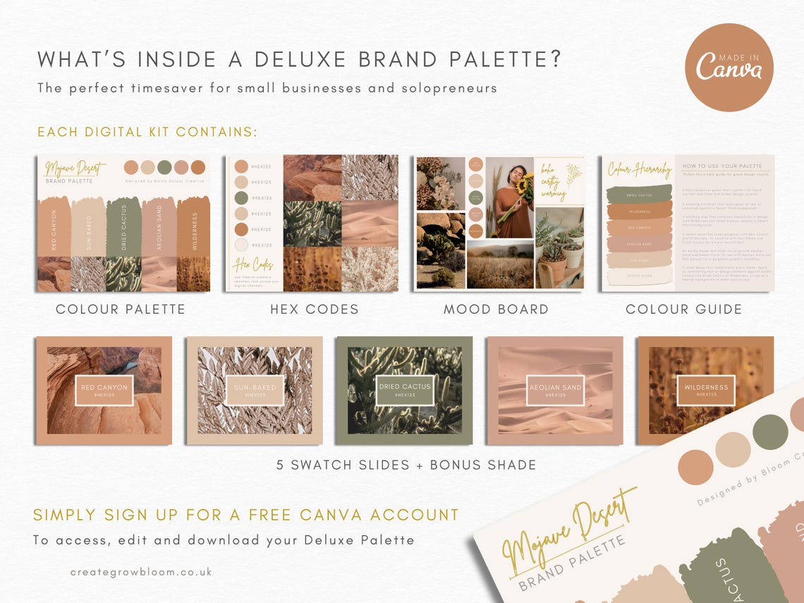 Luxury Color Palette | Brand Color Palette With Hex Codes | Premium ...