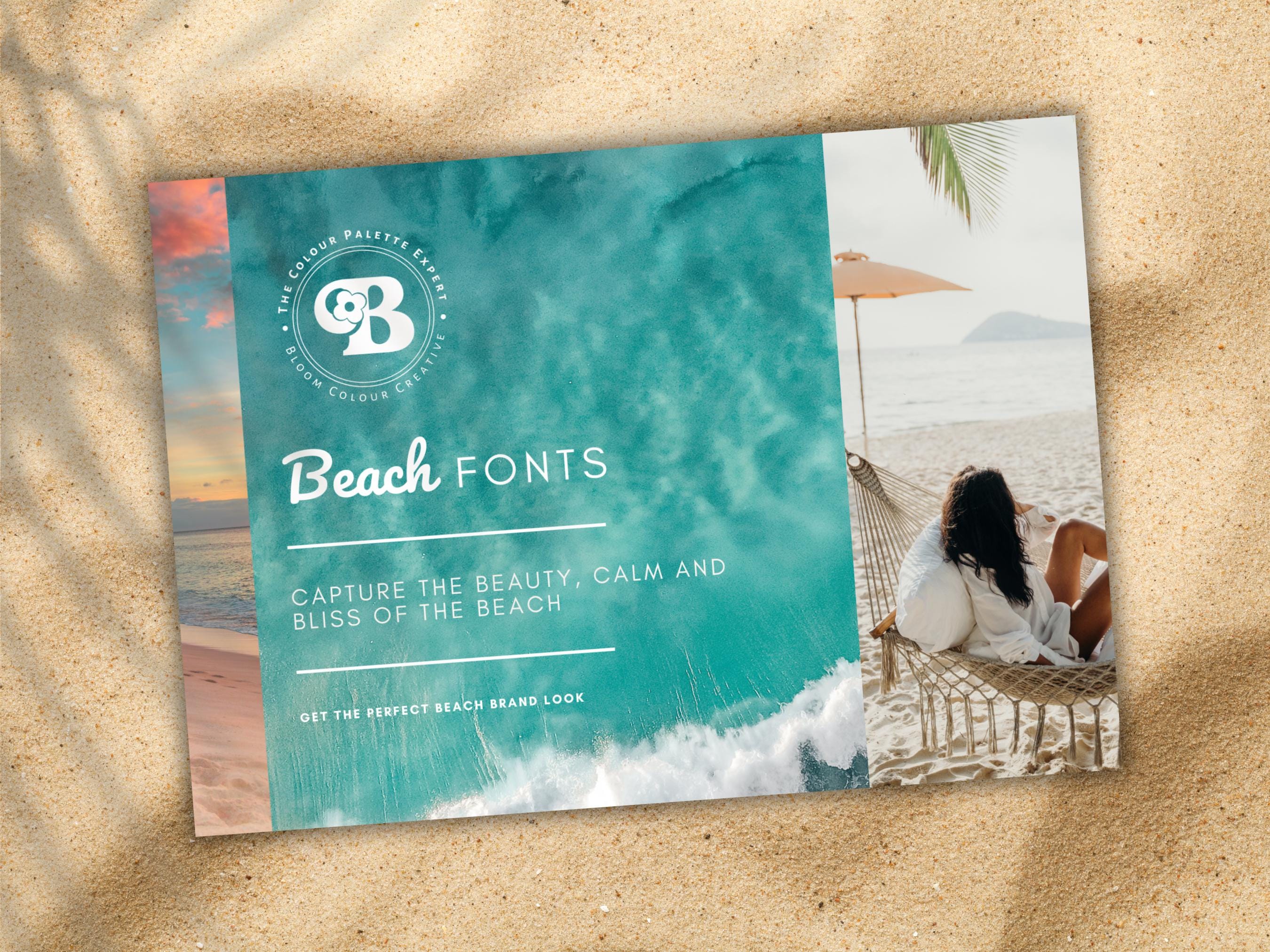 Beach Canva Font Pairing Guide - Luxury Canva Font Guide - Canva Font ...