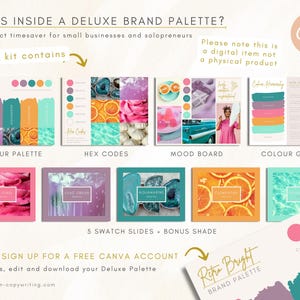 Luxury Brand Color Palette | Canva Color Palette With Hex Codes ...