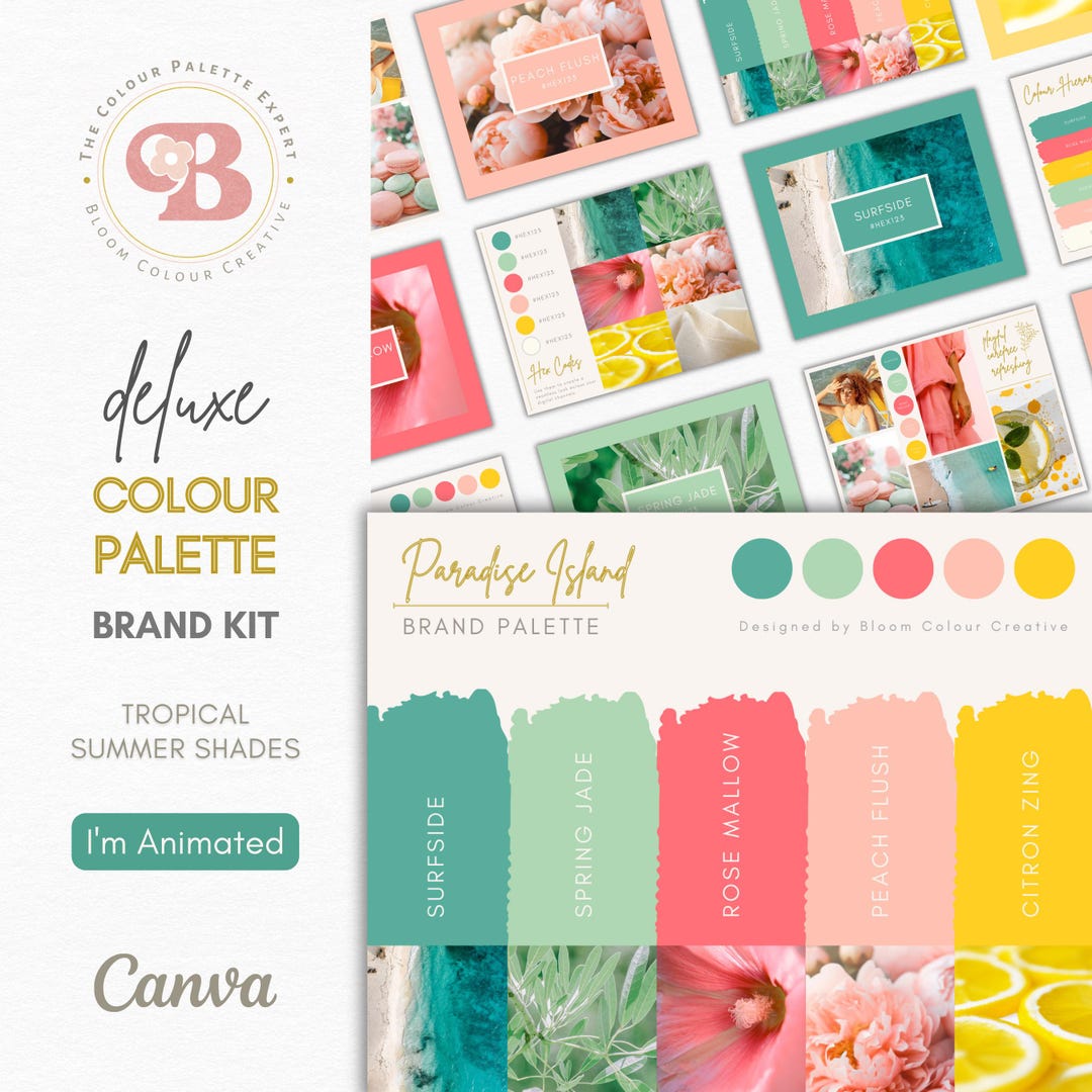 Luxury Brand Color Palette | Brand Color Palette With Hex Codes ...