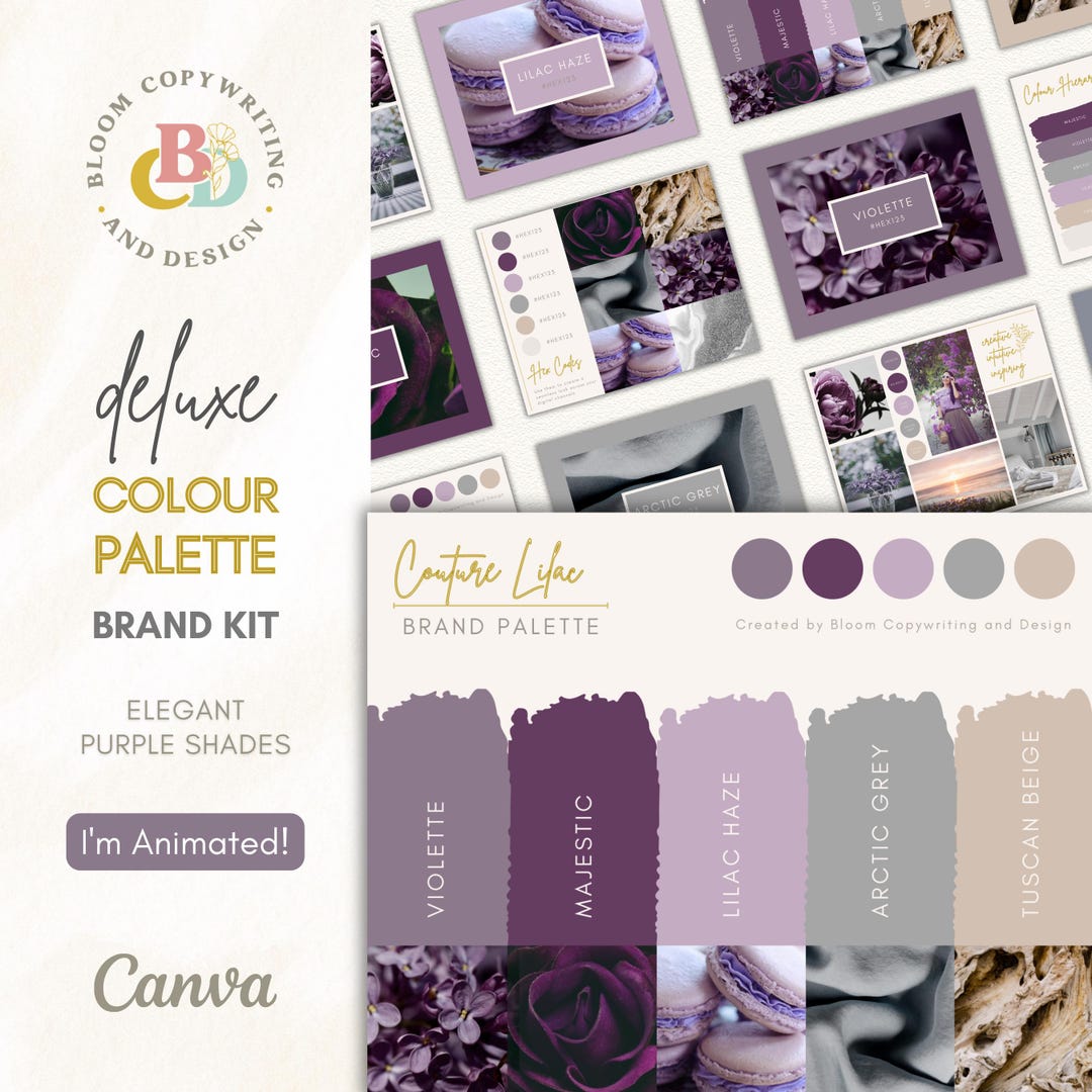 Luxury Color Palette | Brand Color Palette With Hex Codes | Premium ...