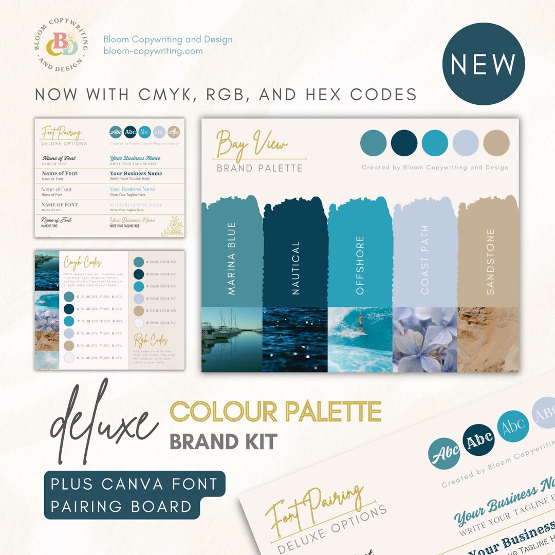 Luxury Color Palette Brand Color Palette With RGB, CMYK & Hex Codes ...