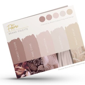 Deluxe Folklore Brand Palette Editable Canva Colour Palette With Hex ...