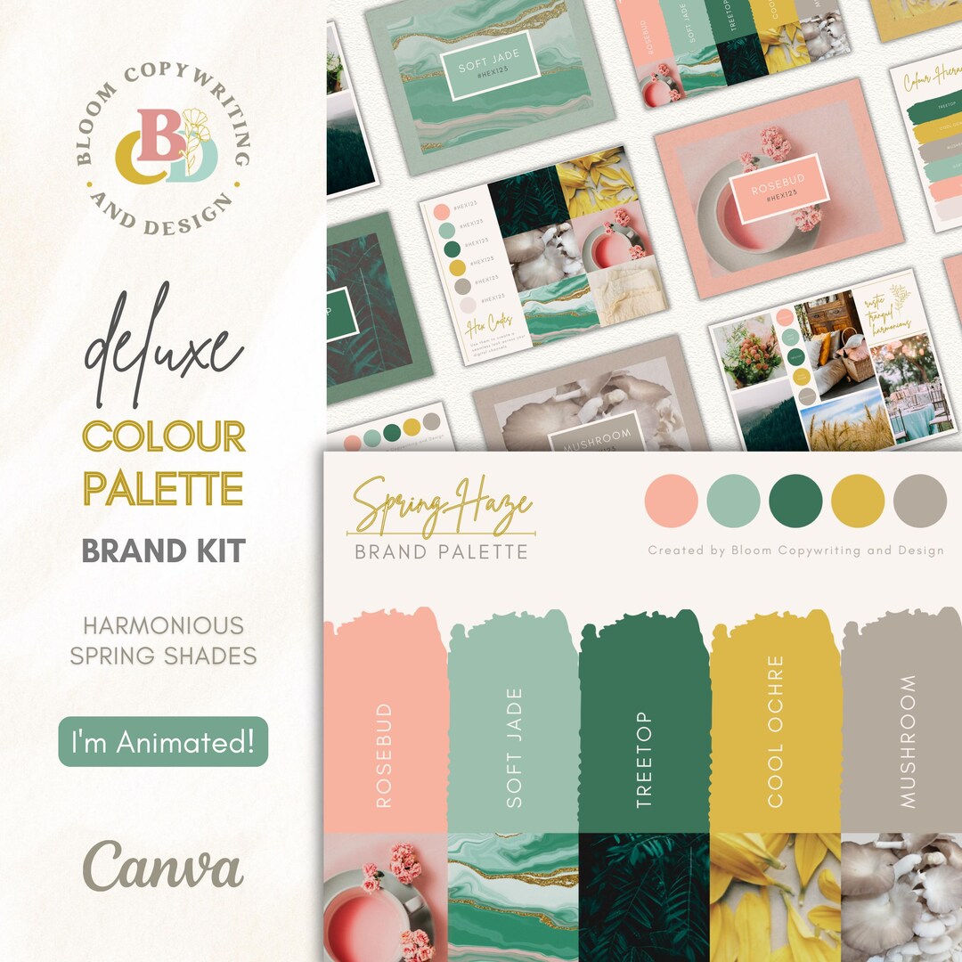 Luxury Color Palette | Brand Color Palette With Hex Codes | Premium ...
