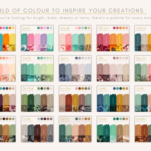 5% OFF 2 PALETTES Build Your Own Color Palette Bundle Canva Color ...