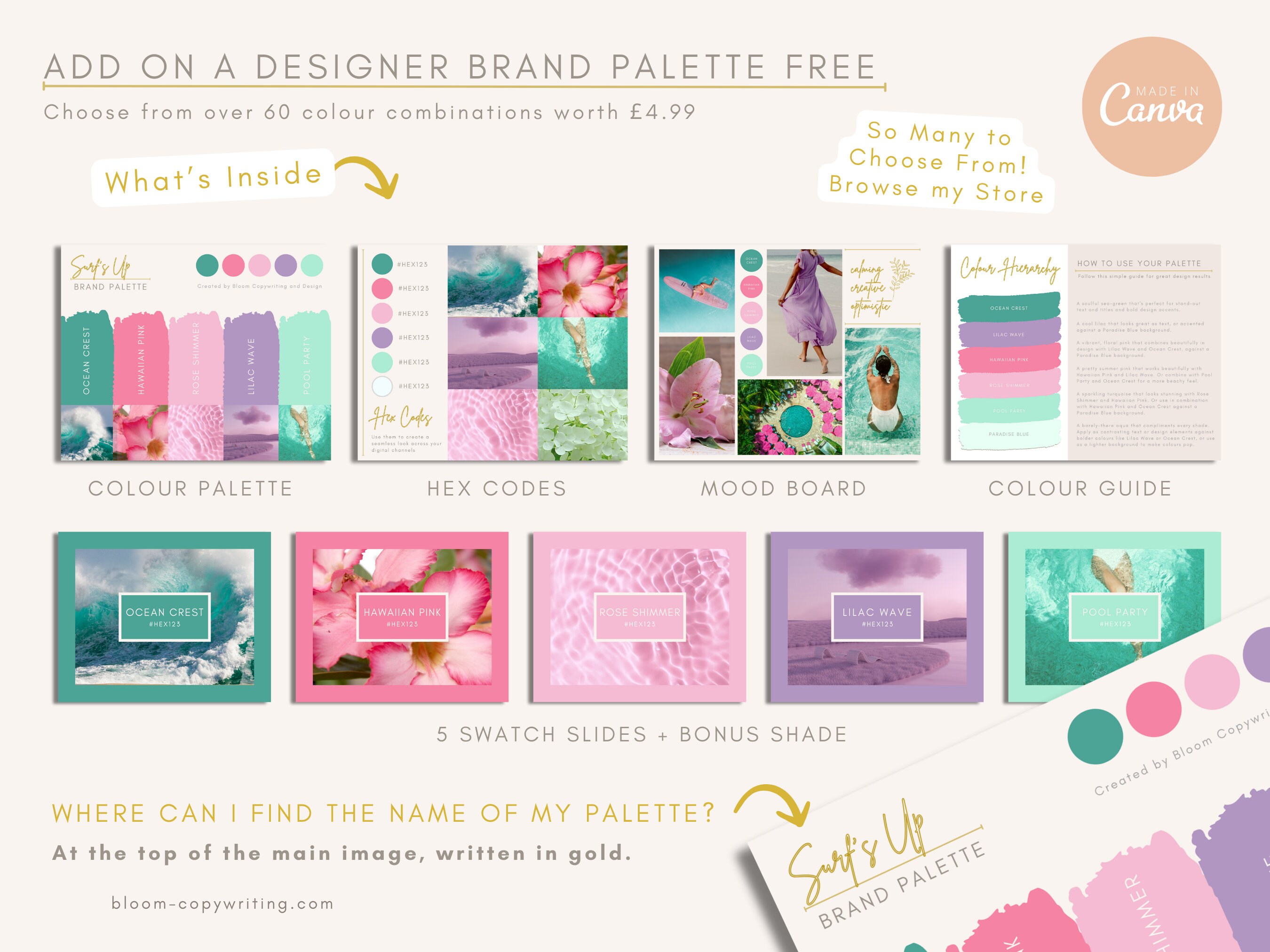 Instant Brand Kit Logo Design Personalised Logo Instant Branding ...