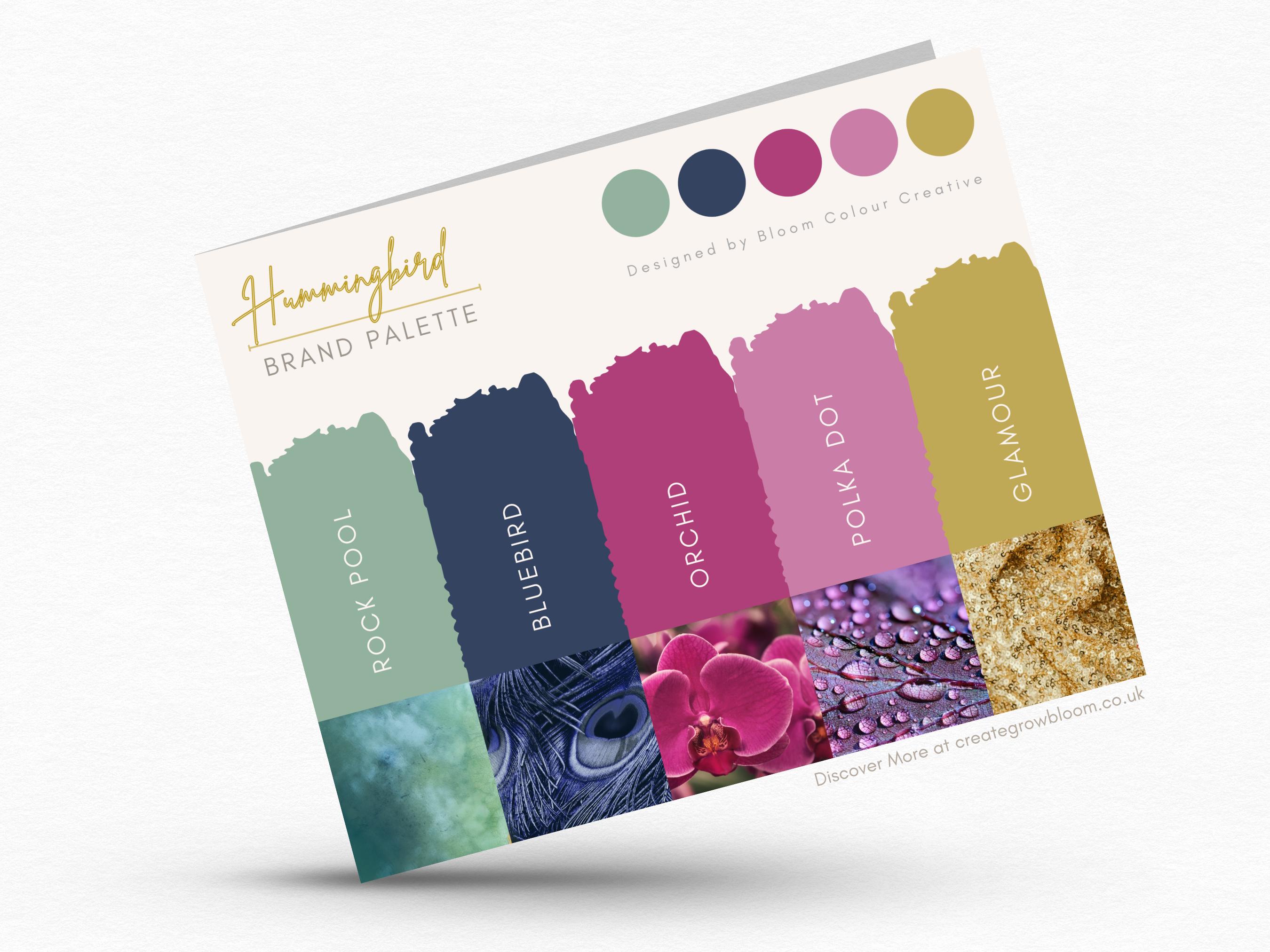 Tropical Brand Colour Palette Canva Templates With Hex Codes – Vibrant ...