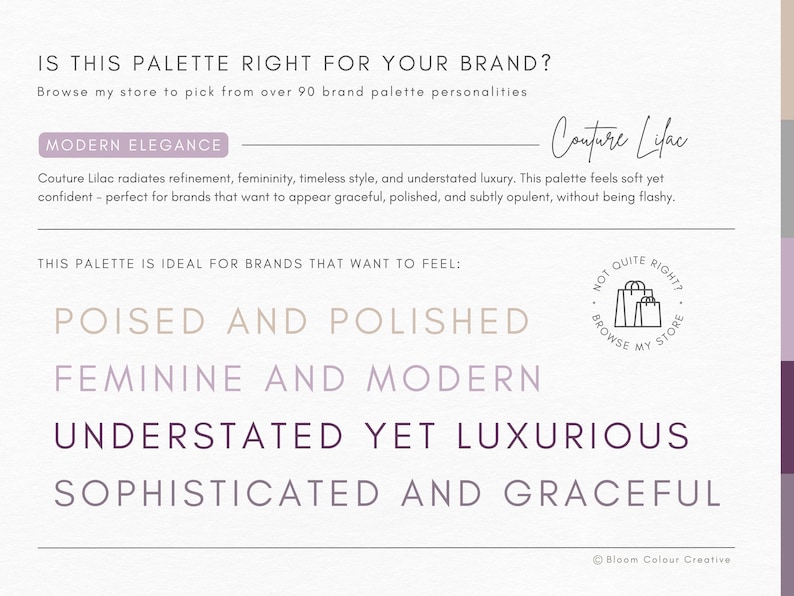 Luxury Color Palette | Brand Color Palette With Hex Codes | Premium ...