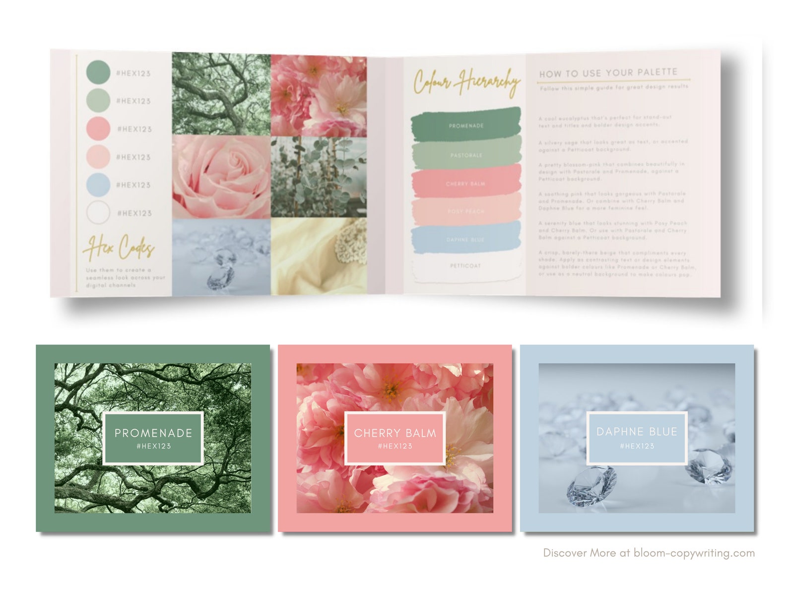 Deluxe Regency Brand Palette Editable Canva Colour Palette - Etsy UK