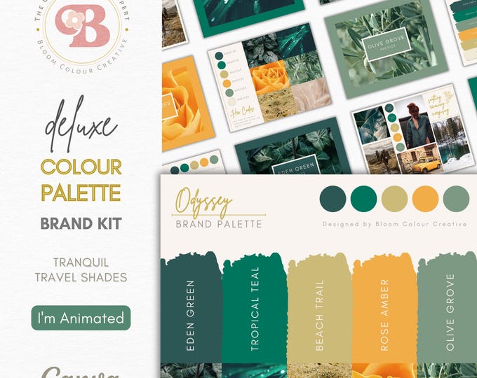 Luxury Brand Color Palette | Canva Color Palette With Hex Codes ...