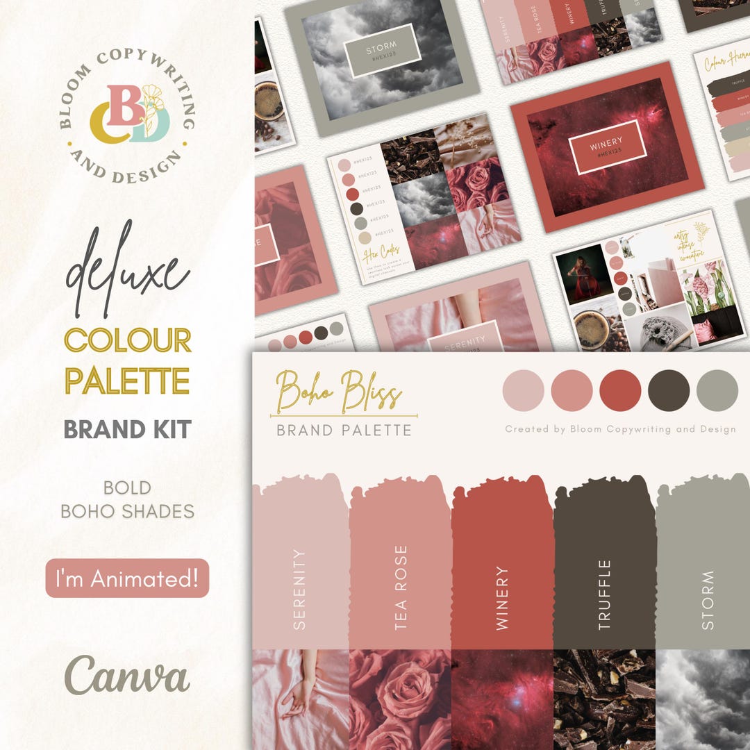 Luxury Color Palette | Brand Color Palette With Hex Codes | Premium ...