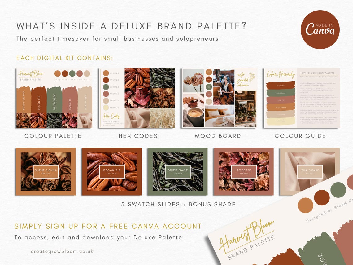 Luxury Color Palette | Brand Color Palette With Hex Codes | Premium ...