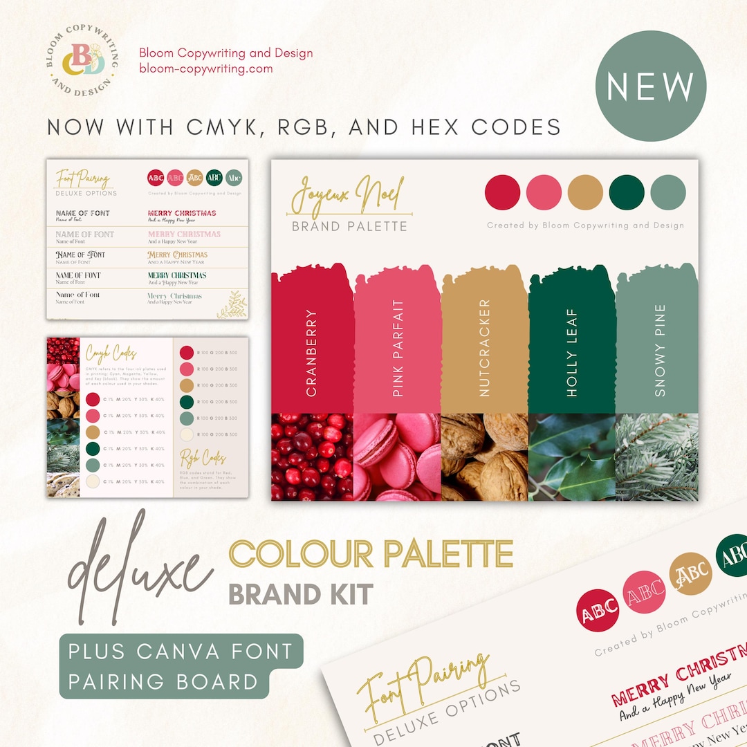 Luxury Color Palette Brand Color Palette With RGB, CMYK & Hex Codes ...