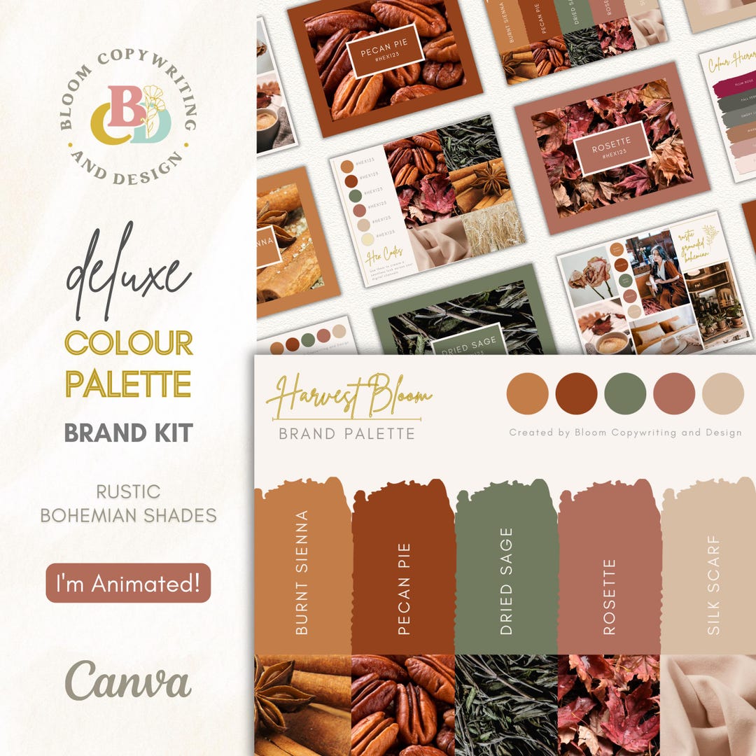 Luxury Color Palette | Brand Color Palette With Hex Codes | Premium ...