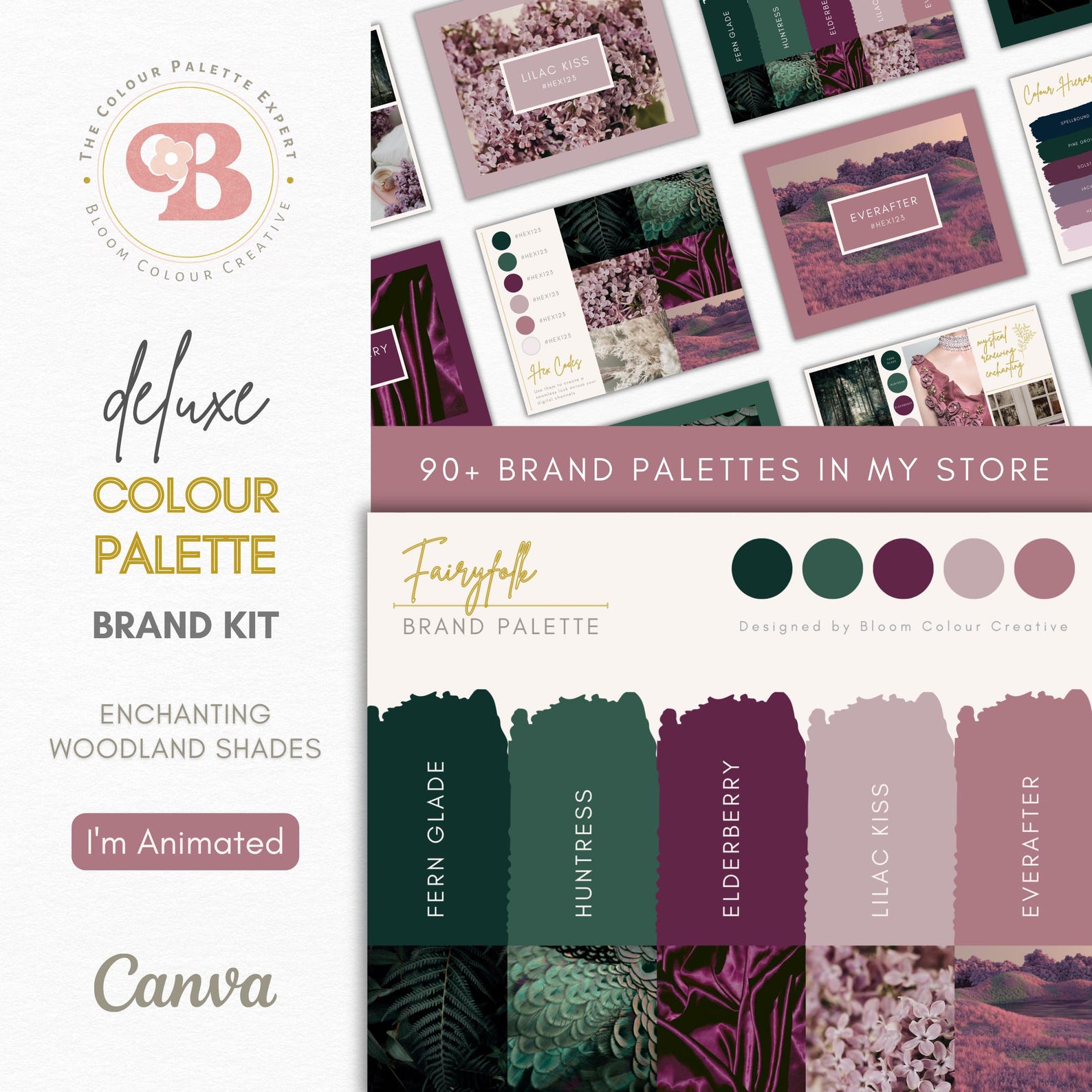 Luxury Color Palette | Brand Color Palette With Hex Codes | Premium ...