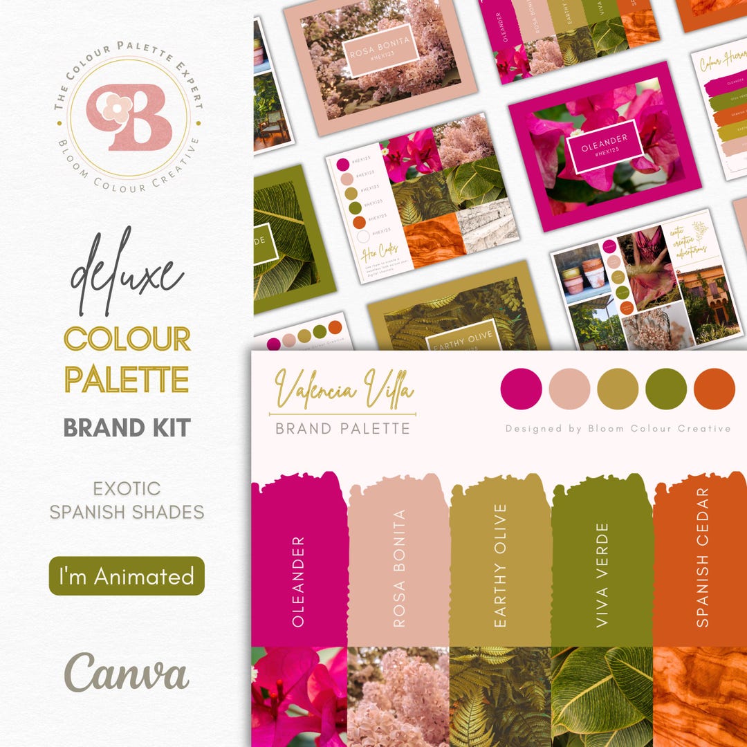 Luxury Color Palette | Brand Color Palette With Hex Codes | Premium ...
