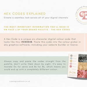 Luxury Brand Color Palette | Tropical Brand Color Palette With Hex ...