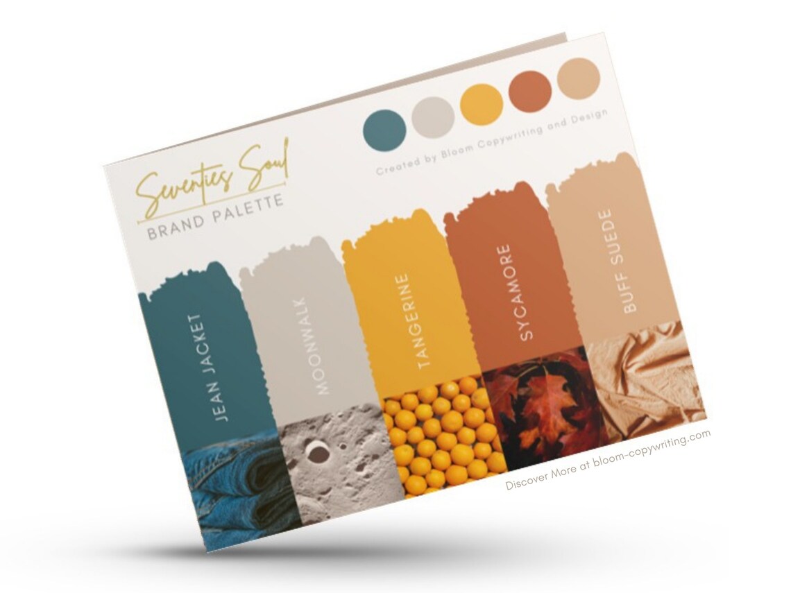 Deluxe Brand Palette Editable Canva Colour Palette With Hex - Etsy