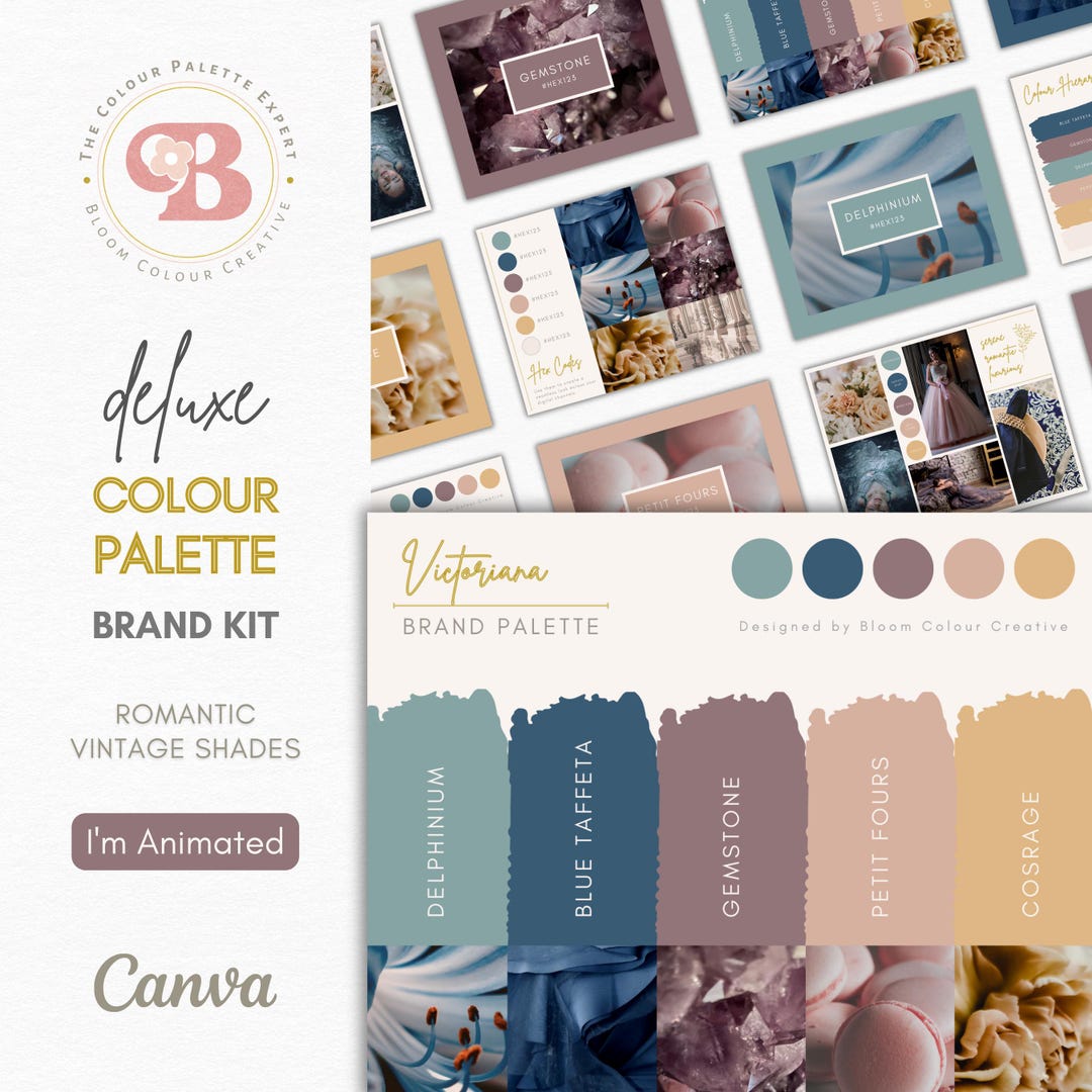 Luxury Brand Color Palette | Color Palette With Hex Codes | Premium ...