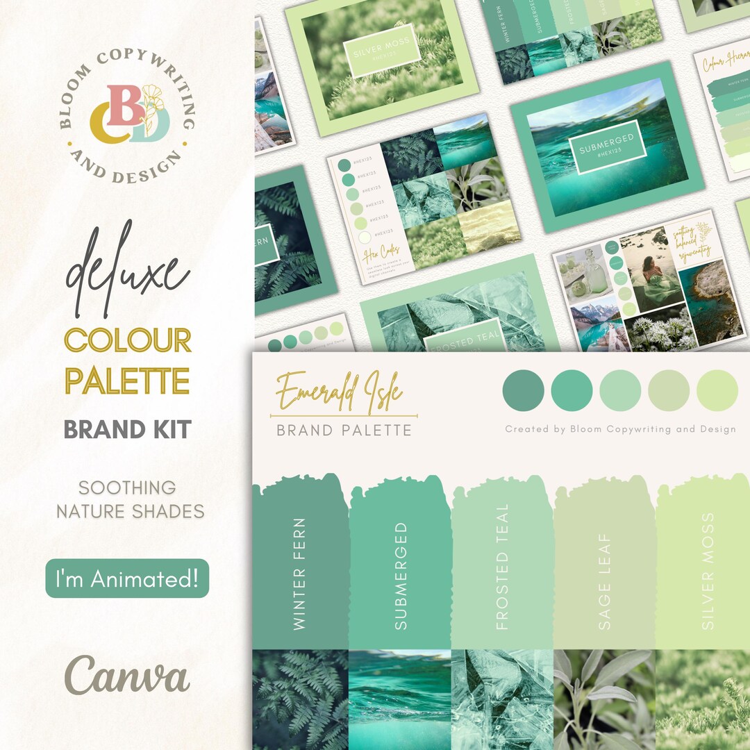 Luxury Brand Color Palette | Canva Color Palette With Hex Codes ...