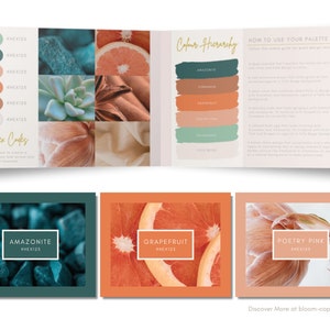 Luxury Brand Color Palette Canva Color Palette With RGB, CMYK & Hex ...
