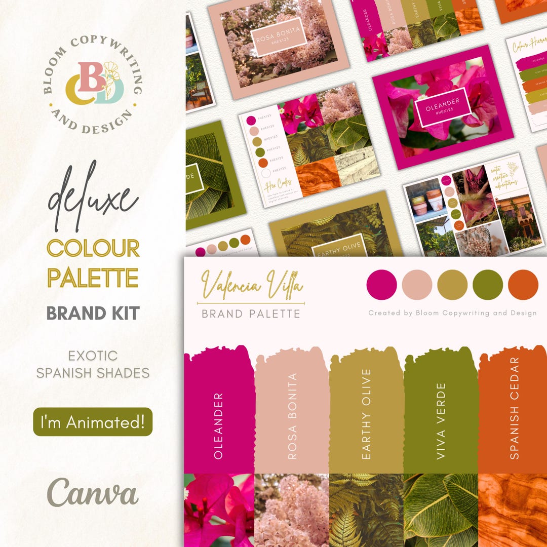 Luxury Color Palette | Brand Color Palette With Hex Codes | Premium ...