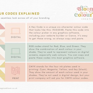Fairy Tale Color Palette With Fonts | Canva Brand Palette + CMYK, RGB ...