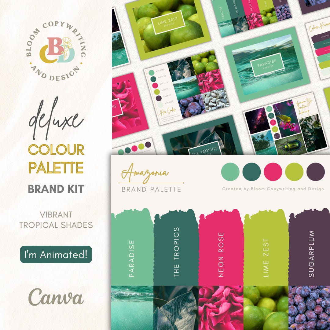Luxury Brand Color Palette | Canva Color Palette With Hex Codes ...