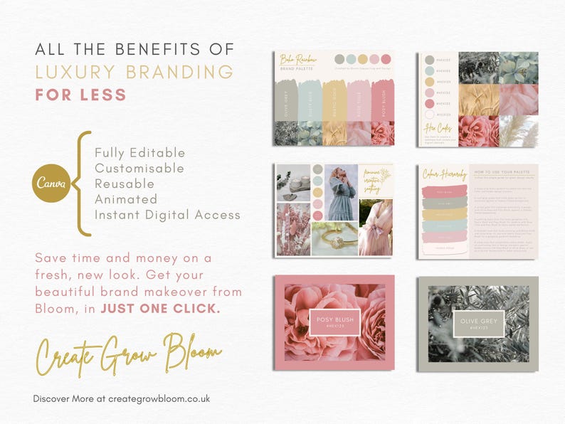 Luxury Wedding Color Palette | Brand Color Palette With Hex Codes ...