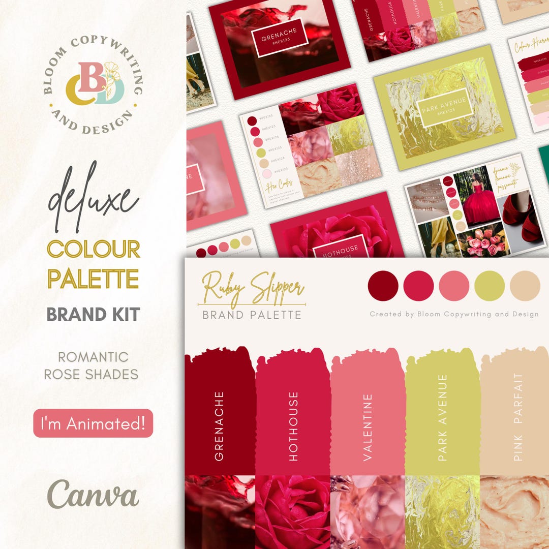 Luxury Brand Color Palette | Canva Color Palette With Hex Codes ...
