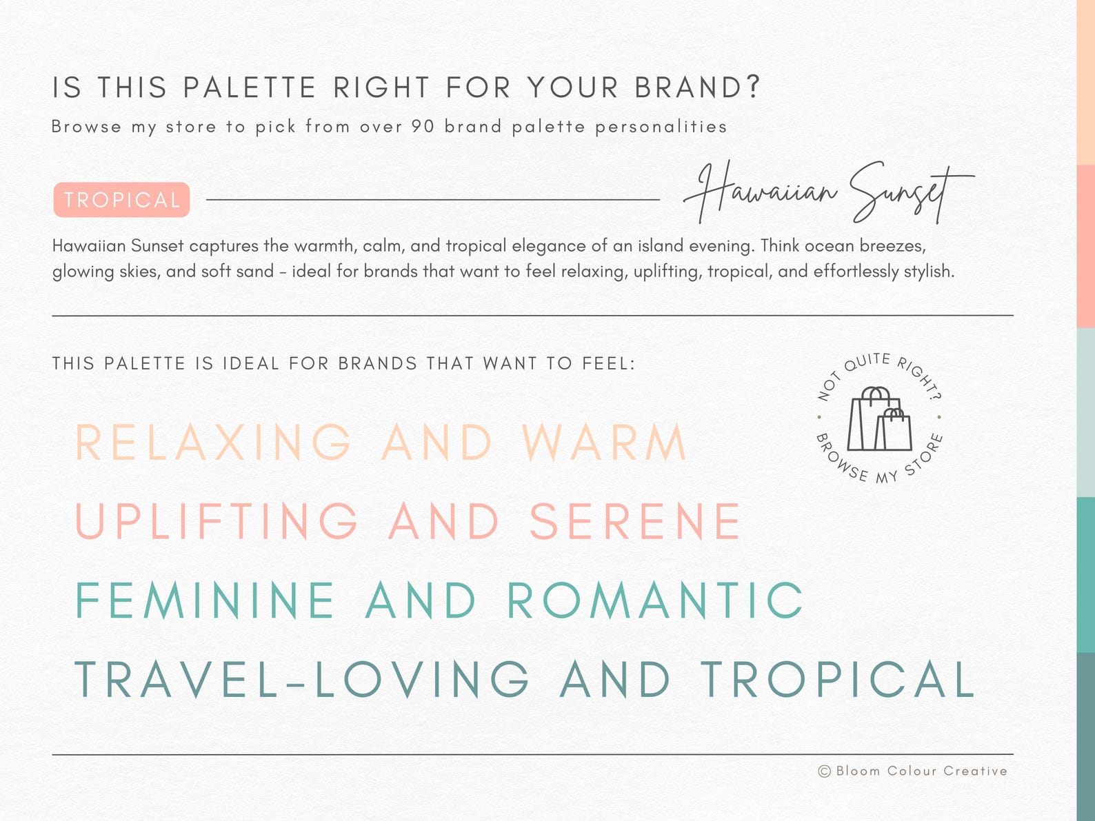 Luxury Brand Color Palette | Sunset Brand Color Palette With Hex Codes ...