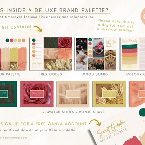 Luxury Brand Color Palette | Canva Color Palette With Hex Codes ...