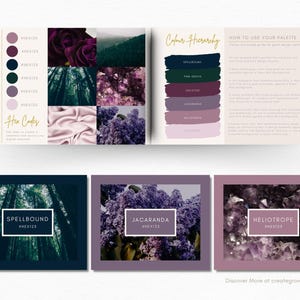 Fairy Tale Color Palette With Fonts | Canva Brand Palette + CMYK, RGB ...