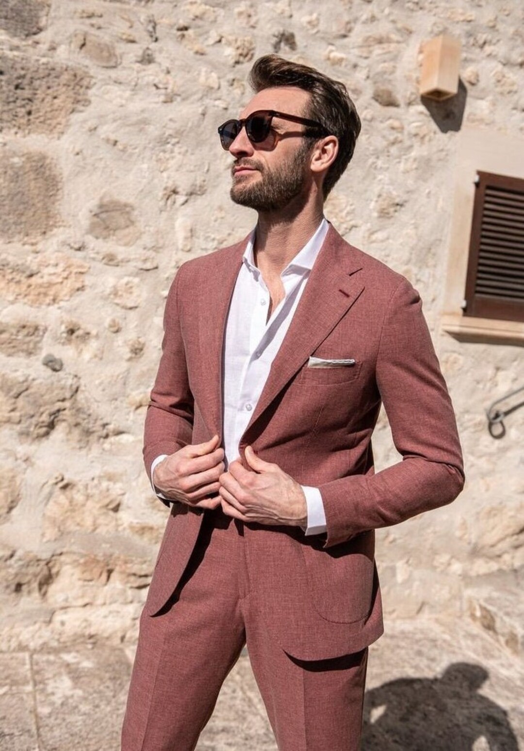 Men Wedding Suits Stylish Slim Fit Prom Party Suits for Men - Etsy