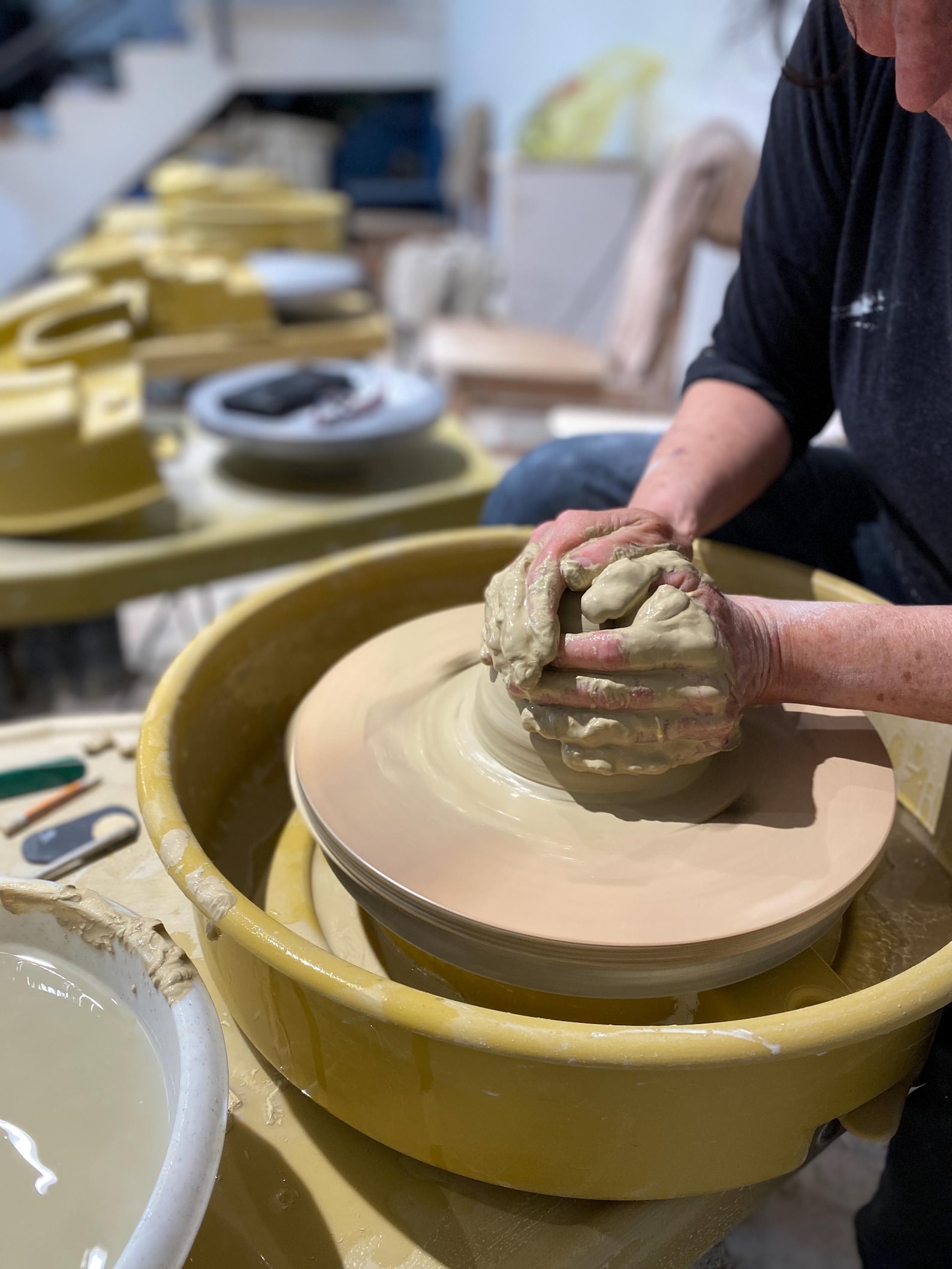 Pottery Wheel Bat System: Birch Wood Quick Release Throwing Plate - Etsy