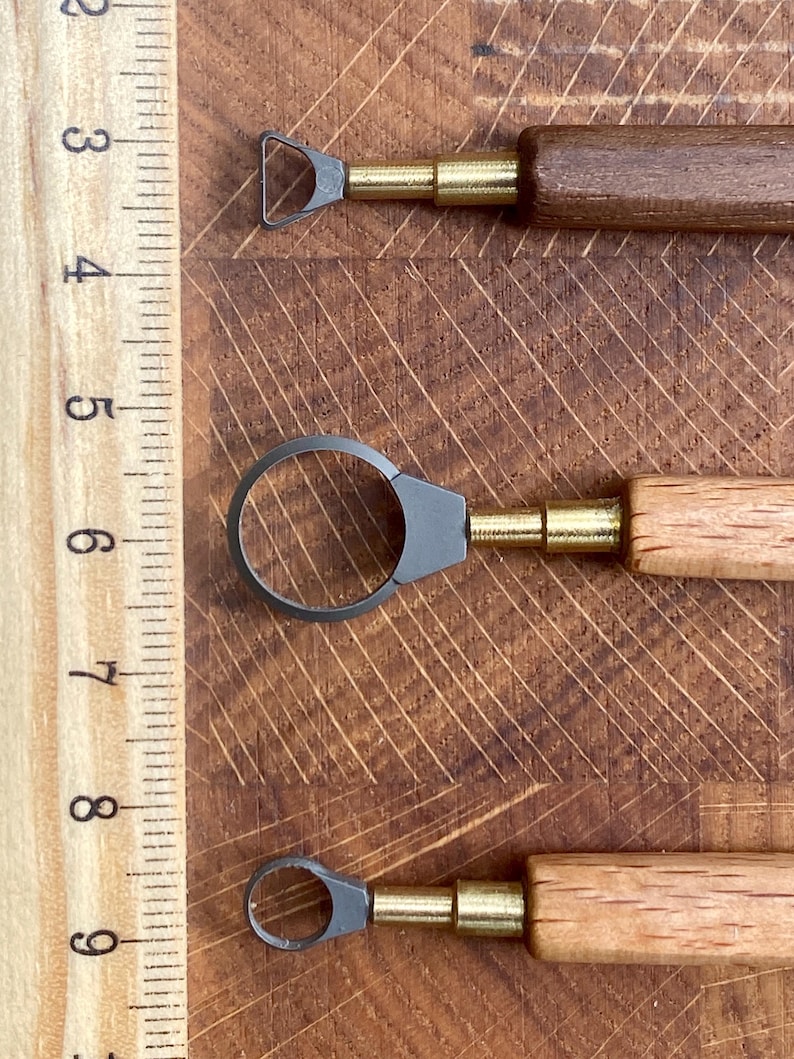 Handmade Pottery Trimming Tool Set Tungsten Carbide Blades for ...