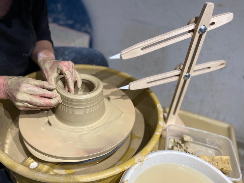 Pottery Wheel Bat System: Birch Wood Quick Release Throwing Plate - Etsy