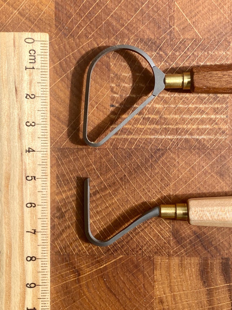 Handmade Pottery Trimming Tool Set Tungsten Carbide Blades for ...