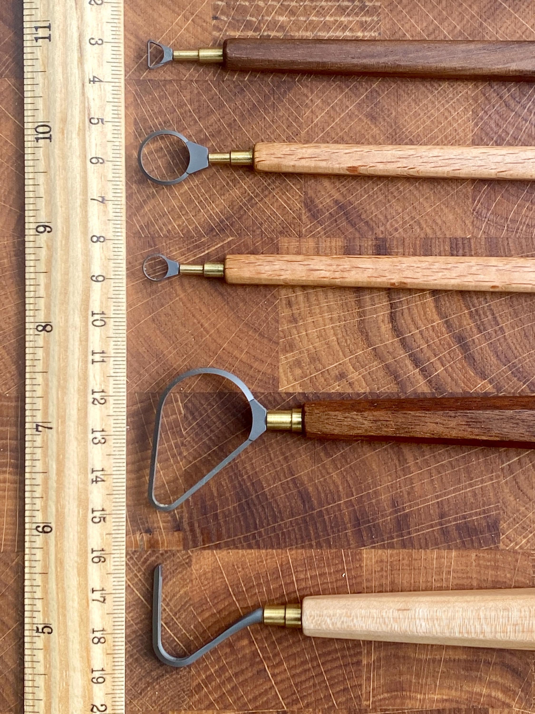 Handmade Pottery Trimming Tool Set Tungsten Carbide Blades for ...