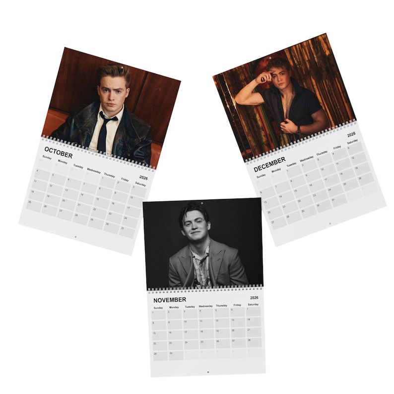 Calendario Kit Conner 2026 - Etsy Italia