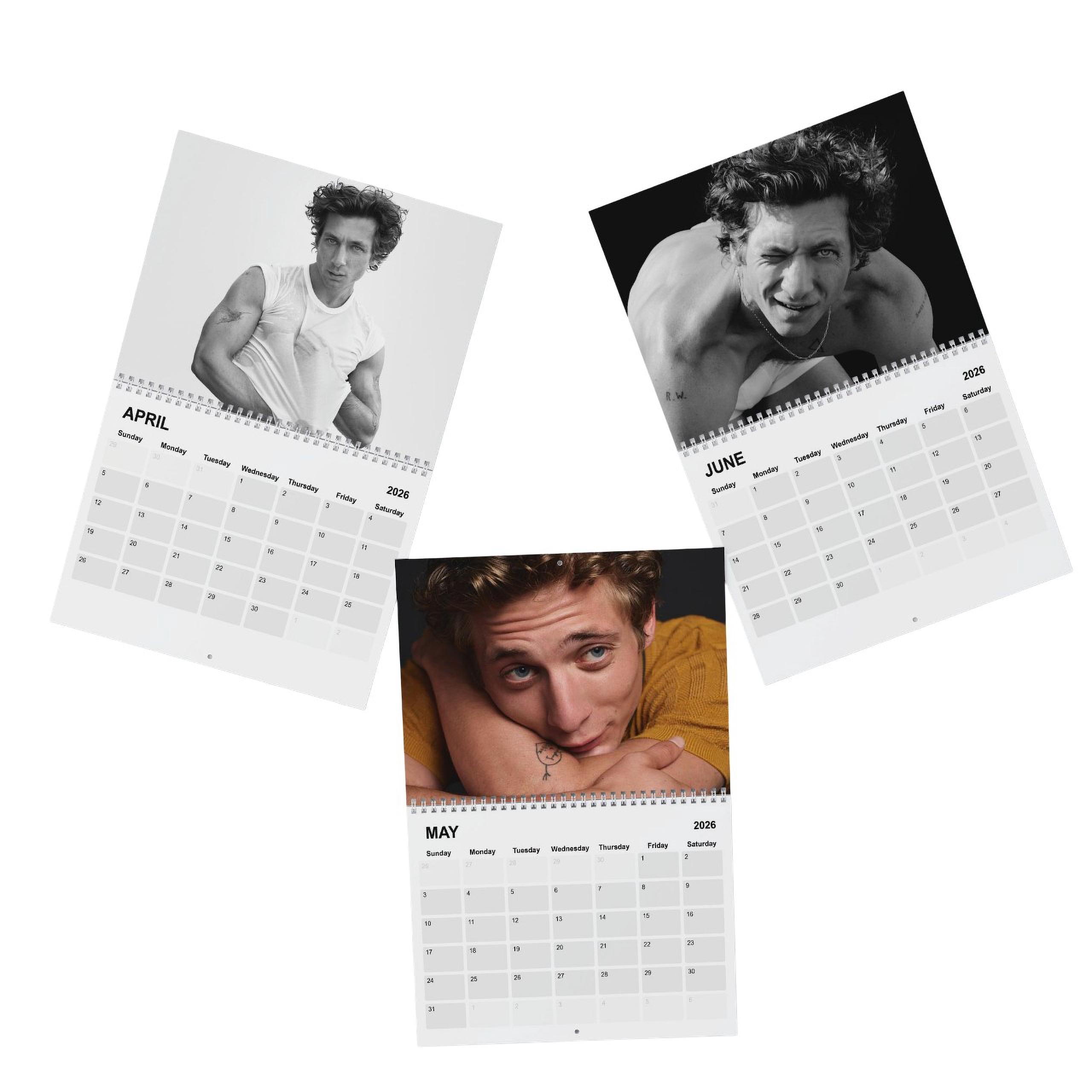 Jeremy Allen White 2026 Calendar - Etsy