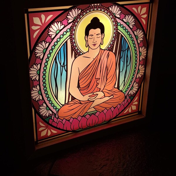 Backlit Stained Glass - Etsy