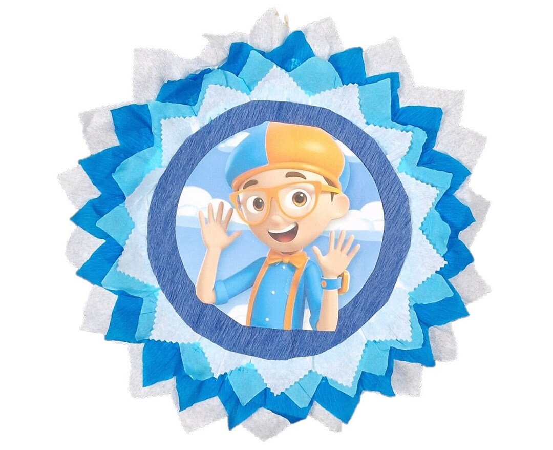 Blippi Pinata With Pinata Stick - Etsy