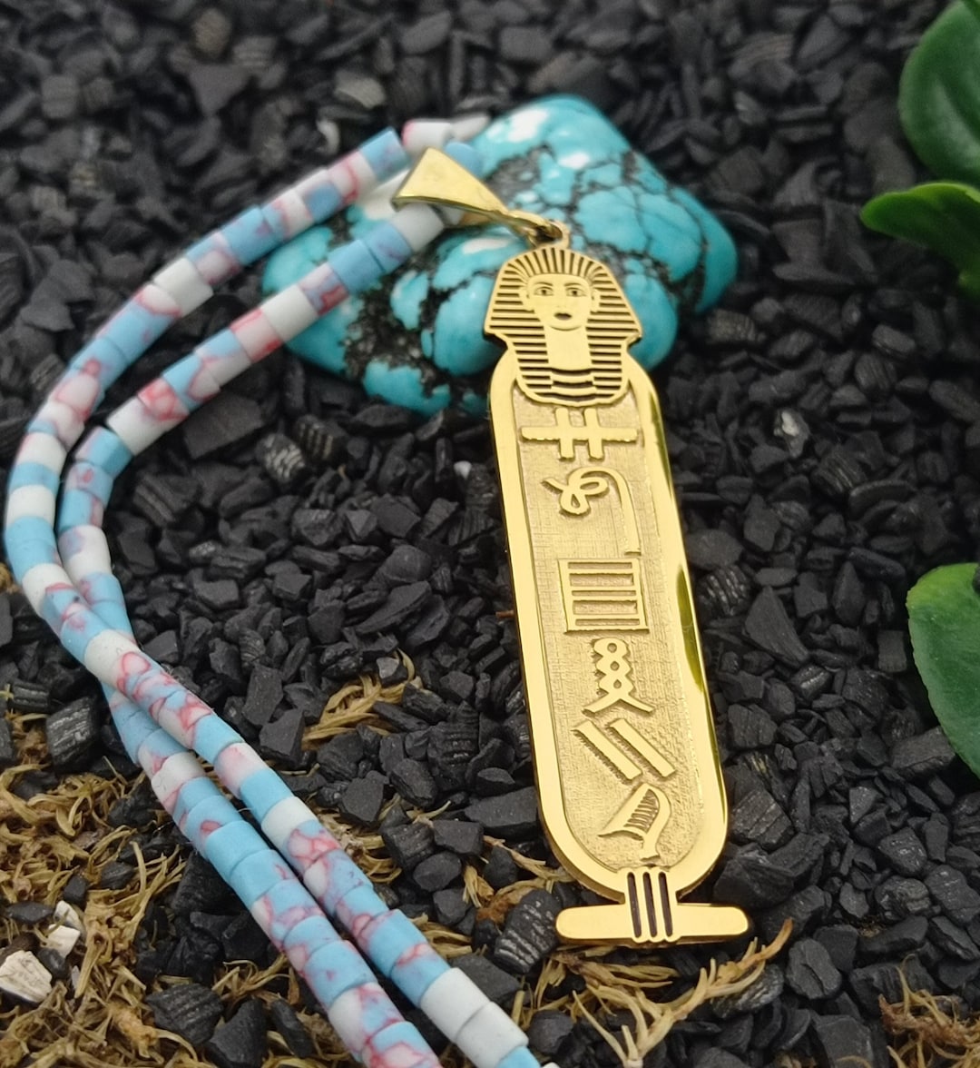 Cleopatra Cartouche Ancient Egypt Hieroglyph Name Antique - Etsy