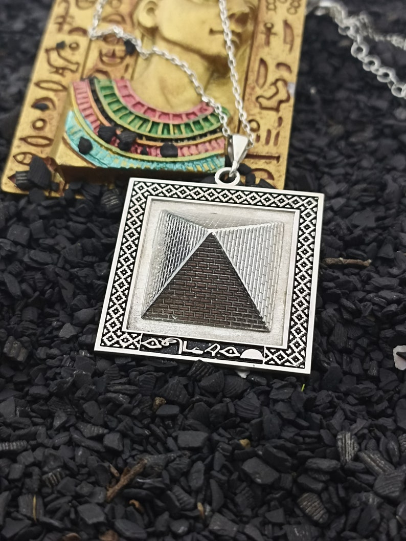 Pyramid Necklace Pyramids of Giza Necklace Egyptian Jewelry - Etsy