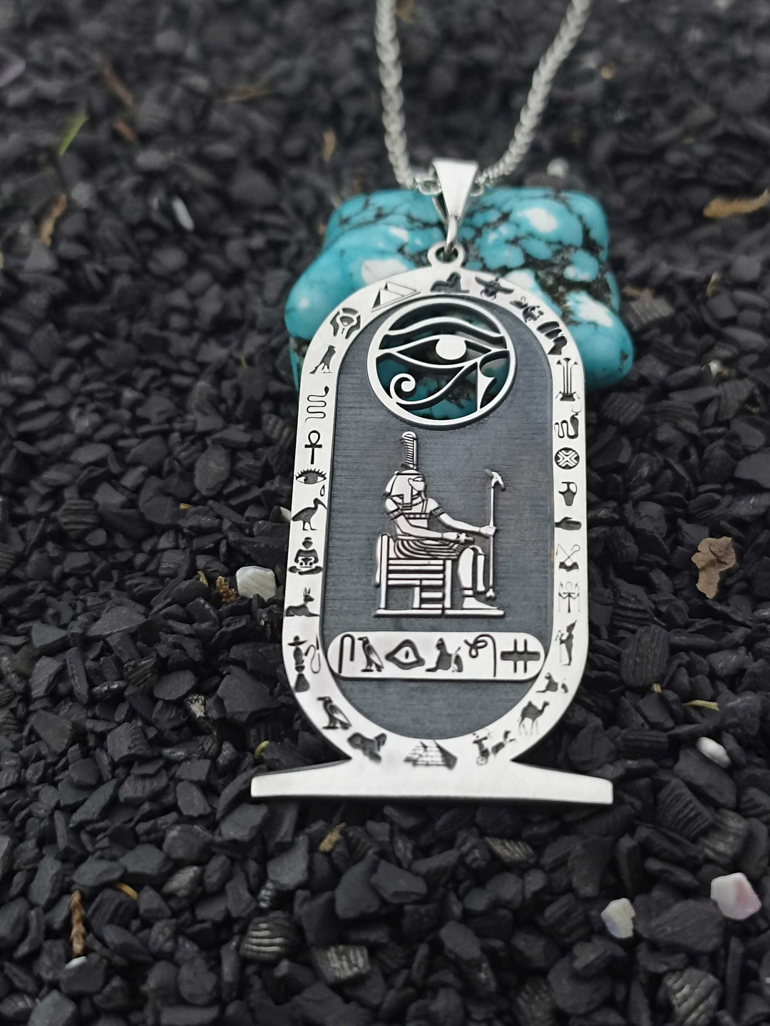 Isis Necklace Egyptian Goddess Elegant Ancient Egyptian Isis - Etsy